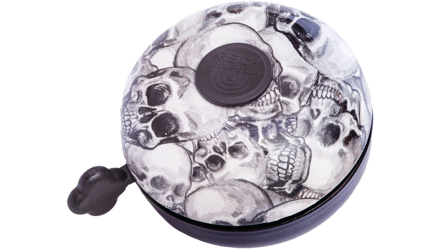 0.320.329/6 Reich Glocke Ding-Dong Totenkopf Skull für 22,2 mm Lenker – MTS-Bike