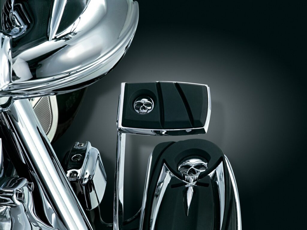 1611-0021 Brake Pedal Pad Zombie für Harley Electra Glide Softail ...