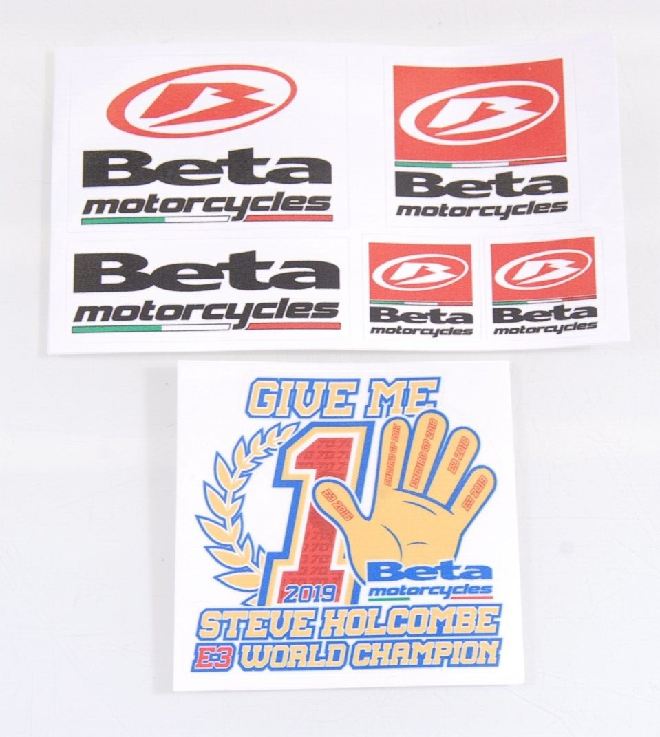 50.10253.000 Restposten Beta Aufkleber Set Sticker Merchandising RR 50 ...